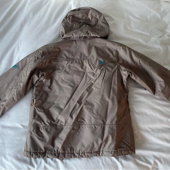 Helly Hansen | Jackets & Coats | Helly Hansen Helly Tech Ski Jacket Railroad Striped Pattern ...